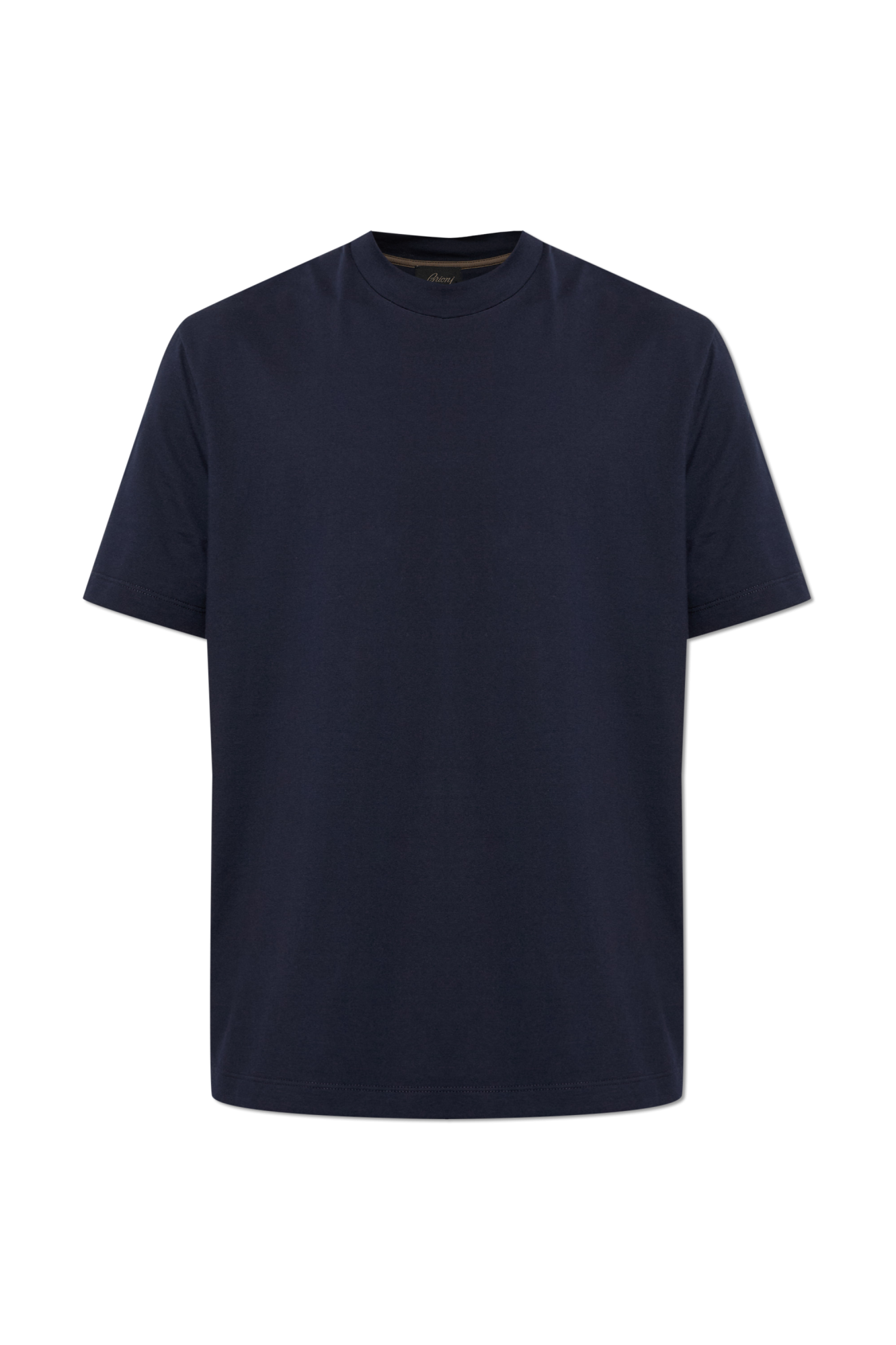 BRIONI cotton t-shirt with logo
